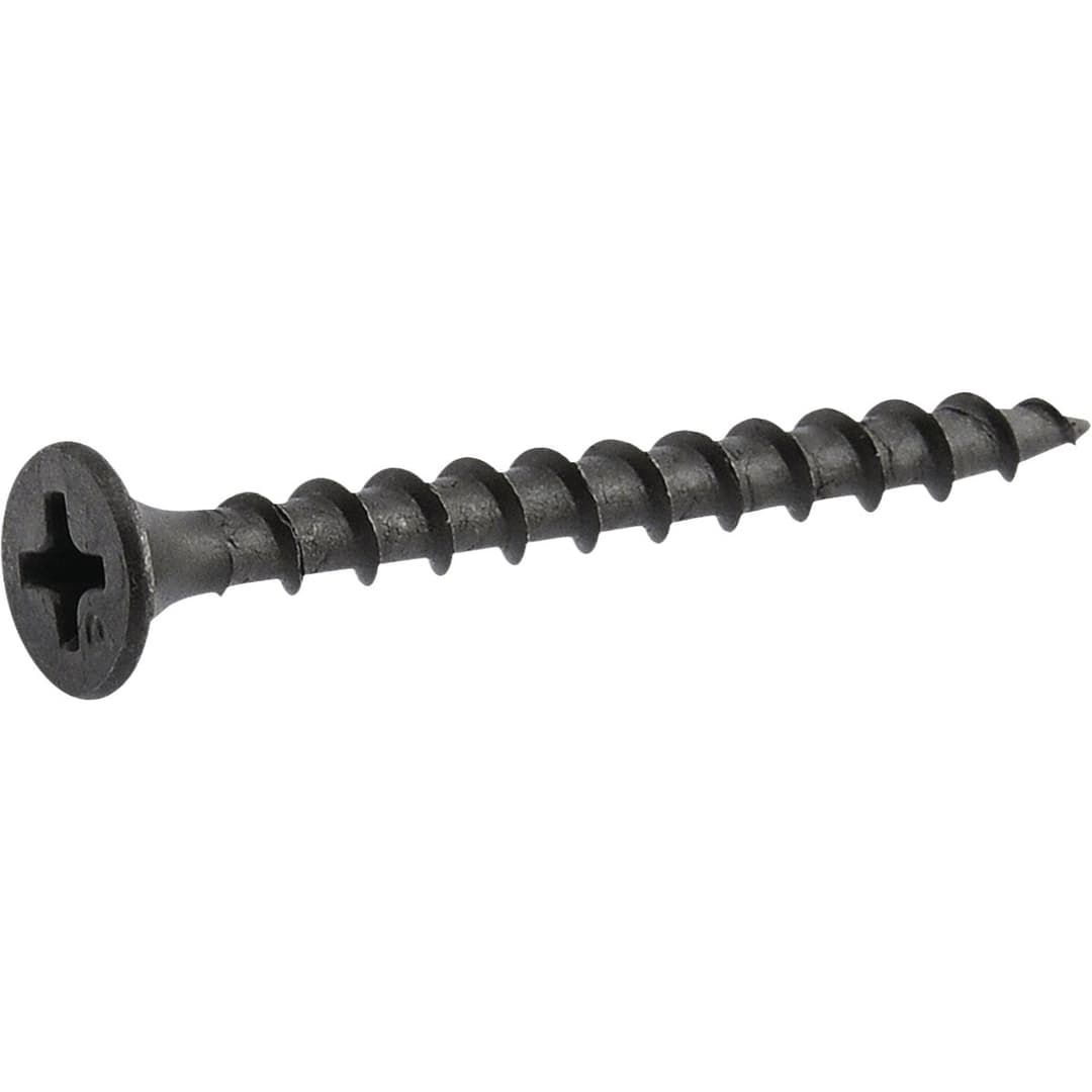 Hillman Fas-n-tite #8 X 3 In. Coarse Thread Black Phosphate Drywall ...