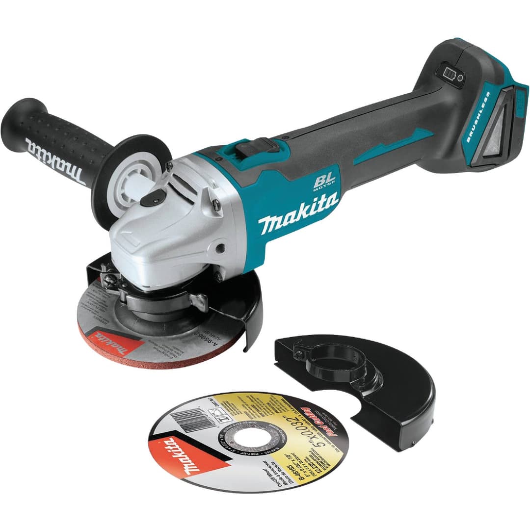 Makita 18v Lxt Lithium-ion 4-1/2 In. - 5 In. Brushless Cordless Angle ...
